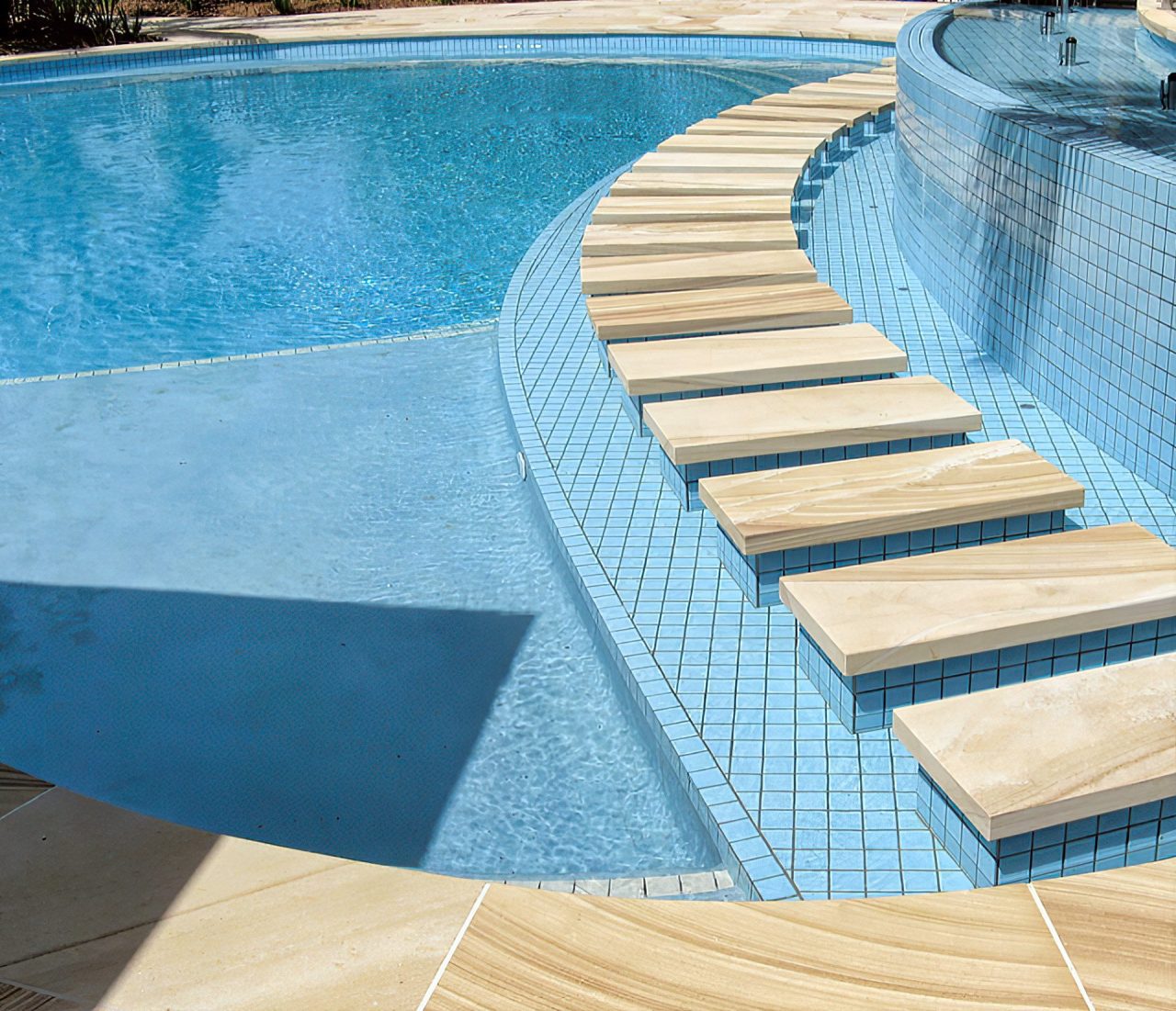Benefits of Sandstone Pool Coping | Gosford Quarries